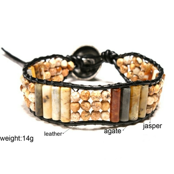 Hand Crafted | Jewelry | Handmade Natural Stone Bracelet | Poshmark